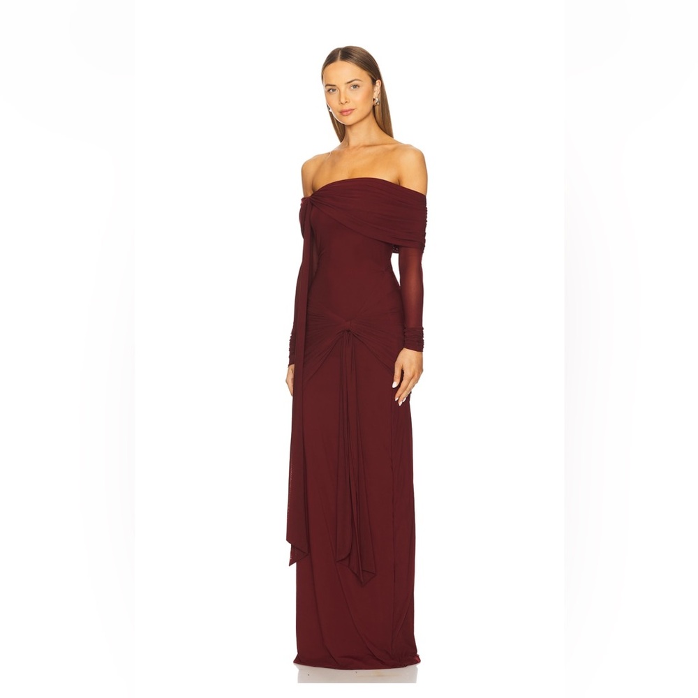 Deme By Gabrielle- Stunning Draped Gown. - Gem